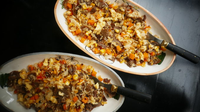 Stegte ris – Det lille grilleri